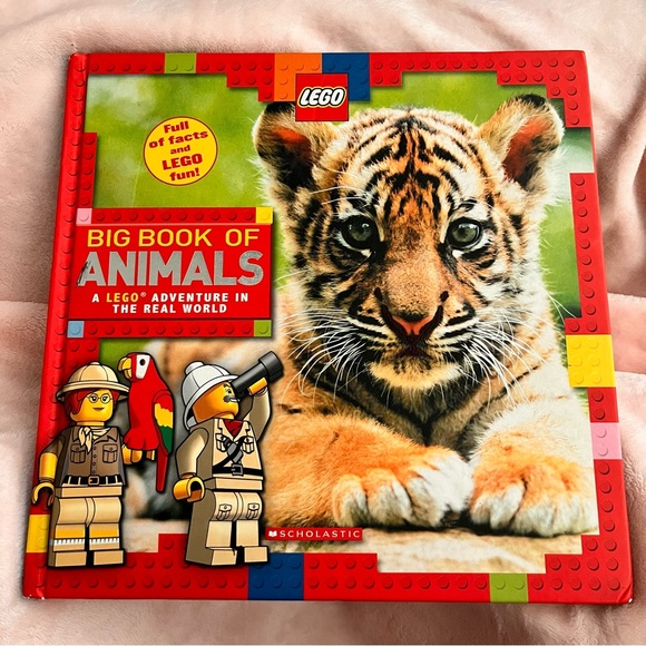 Lego | Other | Big Book Of Animals A Lego Adventure In The Real World ...